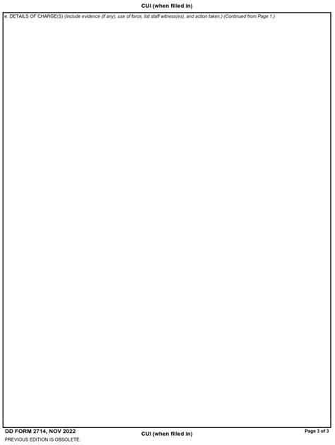 Dd Form 2714 Prisoner Disciplinary Report Action Free Online Forms