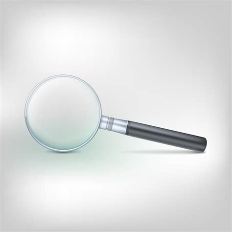 Premium Vector Photo Realistic Magnifying Glass