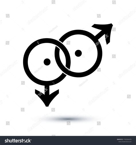 Vector De Símbolo De Icono Sexual Vector De Stock Libre De Regalías Vector De Símbolo De Icono Sexual Vector De Stock Libre De Regalías