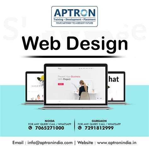 Web Designing Training Institute In Gurgaon At Aptron Solutions By