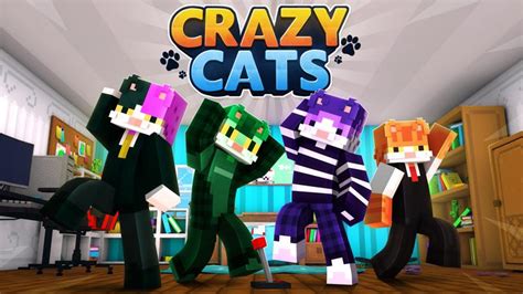 Crazy Cats By Dark Lab Creations Chunk Minecraft Bedrock