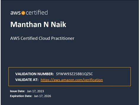 Manthan N Naik On Linkedin Im Happy To Share That Ive Obtained A New