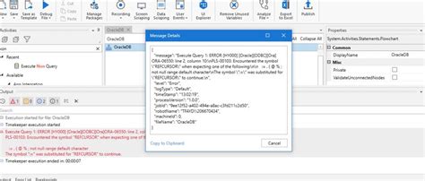 Not Able To Execute Sql Stored Procedure From Uipath Help Uipath