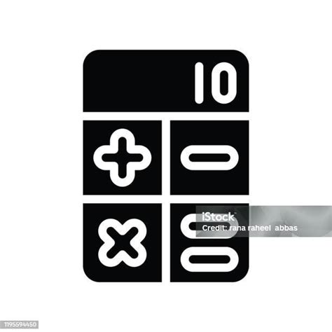 계산 또는 계산을위한 계산기 벡터 솔리드 디자인의 검은 금요일과 관련 개념에 대한 스톡 벡터 아트 및 기타 이미지 개념 계산기 공휴일 Istock