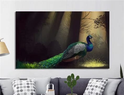 Peacock Wall Art Decor Light Trybe Nigeria