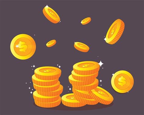Pile Of Coins Vector Art Icons And Graphics For Free Download
