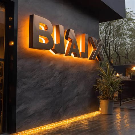 Backlit Signage Sign With Backlight Lit Signs For Businesses