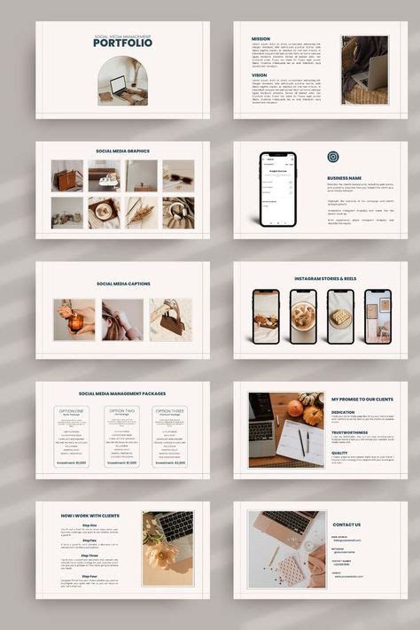 Canva Portfolio Template