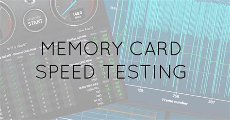 How To Measure Memory Card And Hard Drive Speeds