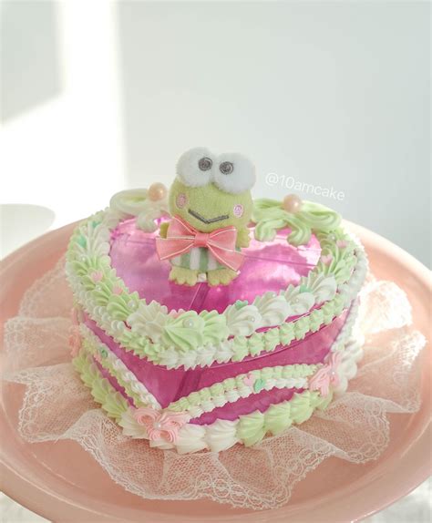 Keroppi Birthday Cake
