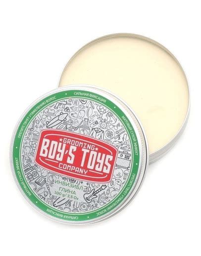 Boy's Toys Invisible Clay - Глина для укладки волос 100 гр