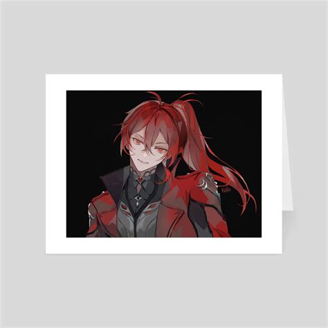 Dilucs New Outfit Genshin Impact An Art Card By Kuro Inprnt