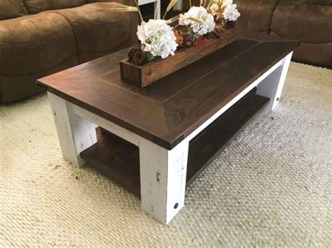 30 Easy Diy Farmhouse Coffee Table Projects With Free Plans Diy