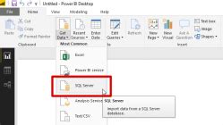 Power Bi Sql Server Power Bi Tutorials How To