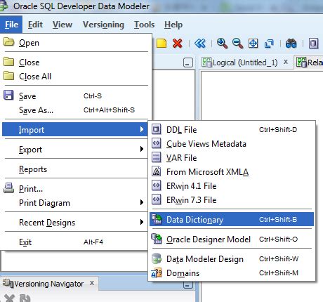 NotesOfMyJavaCareer How To Create Data Dictionary In Oracle SQL Developer Data Modeler