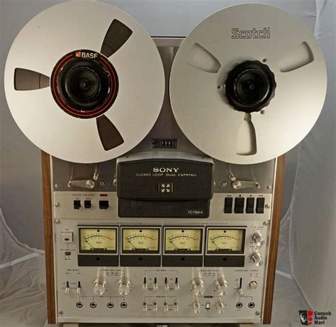 Sony Tc 788 4 Professional 4 Track Deck 15ips 75ips Very Good