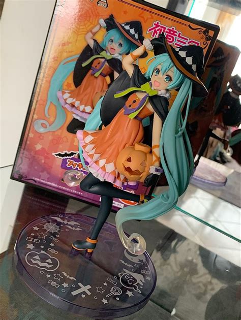 Figure Original Hatsune Miku Versão De Outonohalloween Cacareco