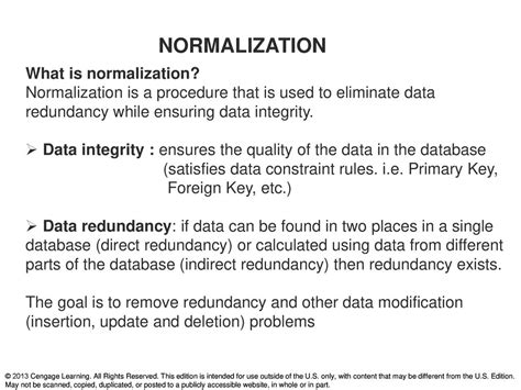 Chapter Normalizing Database Designs Ppt Download