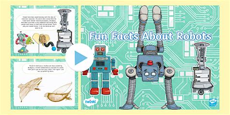 Robotics And Coding Fun Facts About Robots Powerpoint