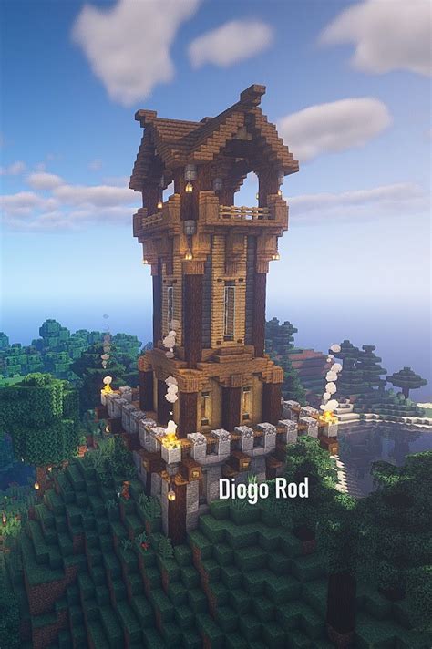 Minecraft Medieval Watchtower Build Artofit