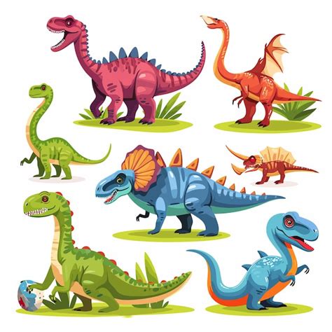 Premium Vector Dinosaur Vector Illustration