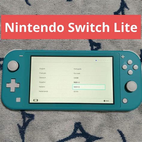 Nintendo Switch Lite 任天堂 スイッチライト ターコイズ By メルカリ