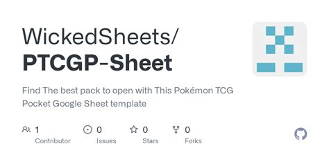Github Wickedsheetsptcgp Sheet Find The Best Pack To Open With This
