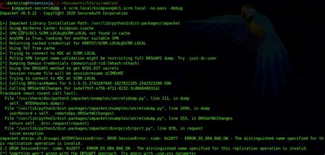 Learning Series Play Around With Kerberos Using The Impacket Script