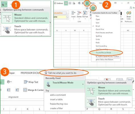 Buttons And Ribbons Are Very Big And Spacious In Excel How Can I Make