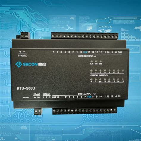 16AI 16DI Data Acquisition For Modbus RTU IO Module PLC Extension RTU