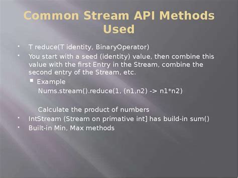 java 8 stream api презентация доклад проект скачать