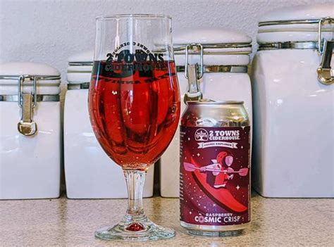 Review 2 Towns Ciderhouse Raspberry Cosmic Crisp Imperial Cider The
