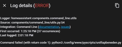 Issue With Commandline Sensor Json Payload Configuration Home Assistant Community