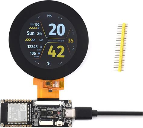 Esp32 S3 Rgb Lcd Driver Board With 21inch Tft Round