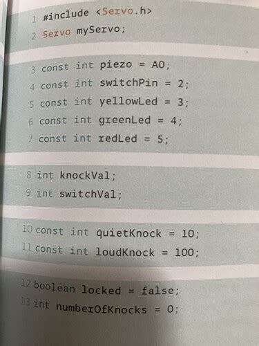 Arduino Project 12 Programming Arduino Forum