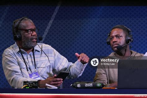 Rob Parker Left And Kelvin Washington During The Odd Couple Show On