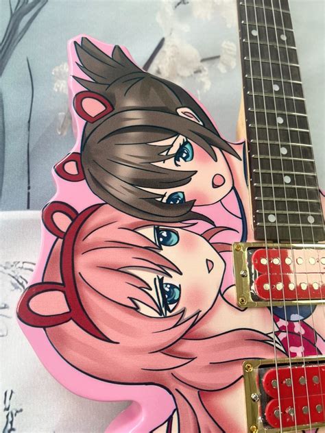 Anime Electric Guitar Design