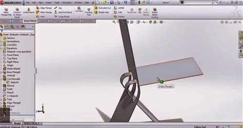 How To Work With Self Intersecting Profiles With Solidworks Sheet Metal Solidworks Share How To Work With Self Intersecting Profiles With Solidworks Sheet Metal Solidworks Share