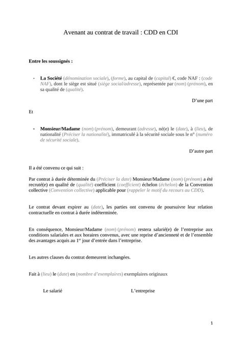 Contrat De Travail En Cdi À Mi Temps Heures En Décimales Qeid