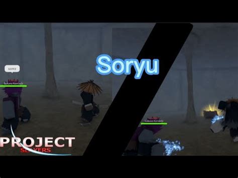 Project Slayer New Fighting Style Soryu YouTube