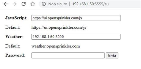 Opensprinkler Nad Data From Wu Local Weather Station Weewx
