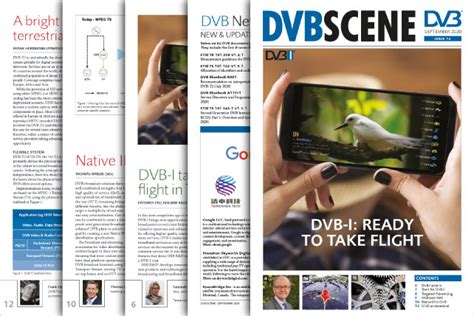 Dvb Scene 56 Dvb I Pilot In Iran Native Ip Terrestrial Uhd Dvb