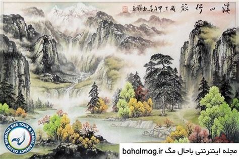 نقاشی مدرن چینی ️ بهترین تصاویر