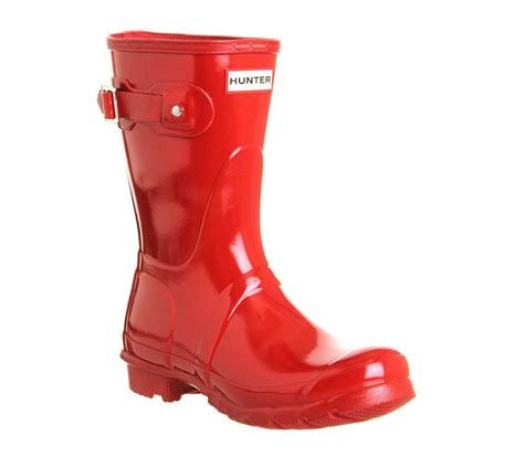 Red Rain Boots For Women