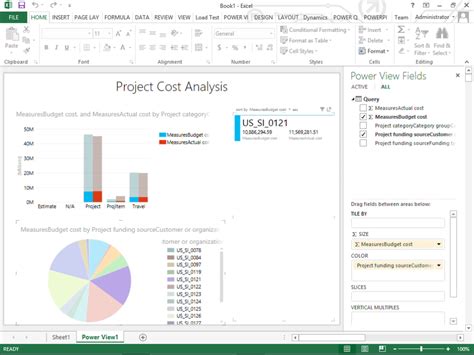 Creating Powerview Reports From Analysis Services Cubes In Excel Using