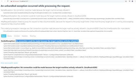Getting Error No Connection Could Be Made Because The Target Machine