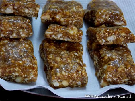 Kudpirajs Garam Tawa Groundnut Chikki Peanut Candy By Anuradha Mudalagiri Kamath