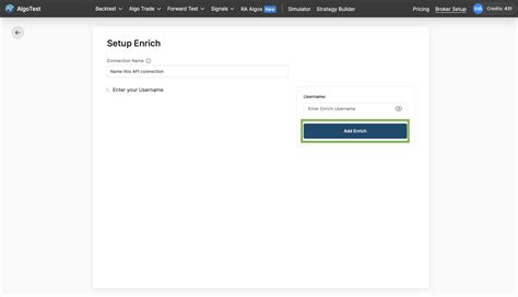 Enrich Algo Trading Algotest