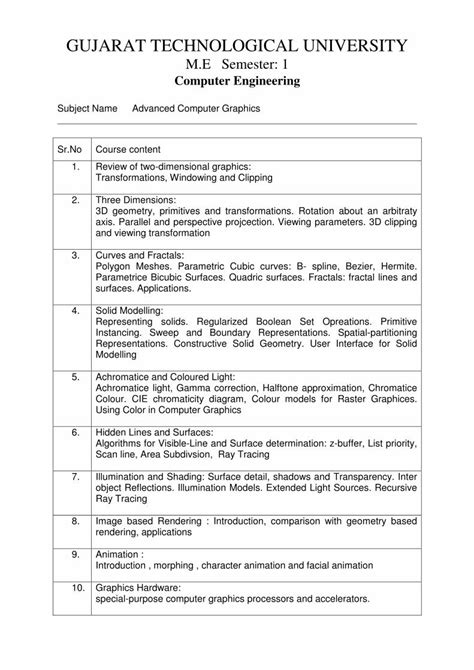 pdf gujarat technological university computer engine… · 4 procedural elements computer
