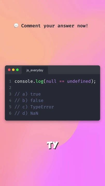 Javascript Quiz Whats The Output Of This Tricky Double Equals 🤔